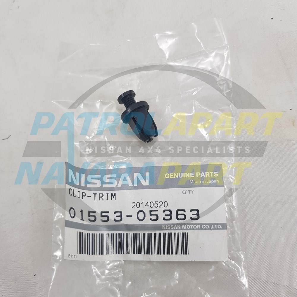 Nissan Patrol Genuine Cargo Mould Clip GU Series 4 Black