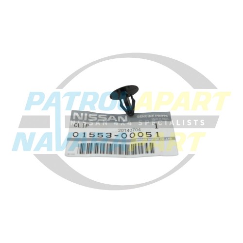 Genuine Nissan Splash Guard Rubber Mounting Clip Large - Nissan Patrol ...