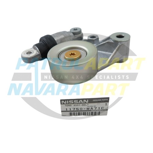 Genuine Nissan Fan Belt Tensioner Assembly - Nissan Patrol Y61 GU ZD30CR