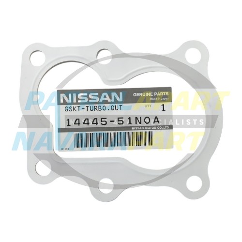 Genuine Nissan Turbo to Dump Pipe Gasket - Nissan Patrol Y61 GU TD42T ...