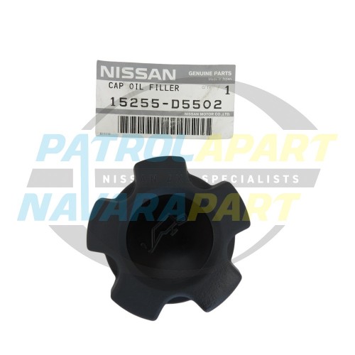 Genuine Oil Filler Cap LONG - Nissan Patrol Y60 GQ / Y61 GU