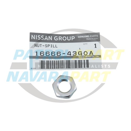 Genuine Nissan Fuel Bleed Off Spill Rail Injector Nut - Nissan Patrol ...
