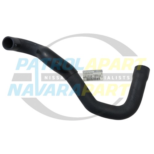 Genuine Nissan Lower Radiator Hose - Y61 GU TD42T