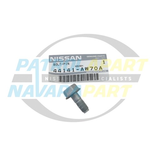 Nissan Patrol GU Genuine Rear Brake Caliper Slide Pin Bolt Upper/Lower ...