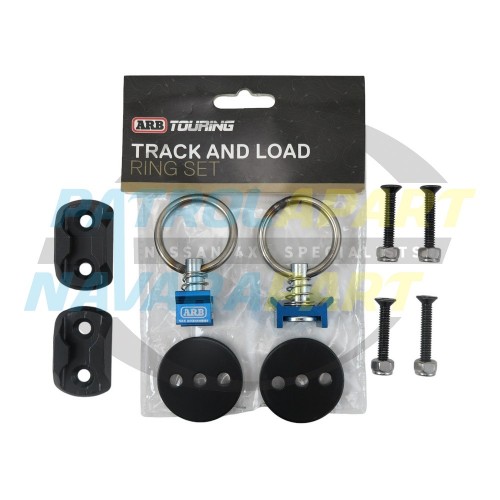 45mm Aluminium Track and Load Rings Set - ARB