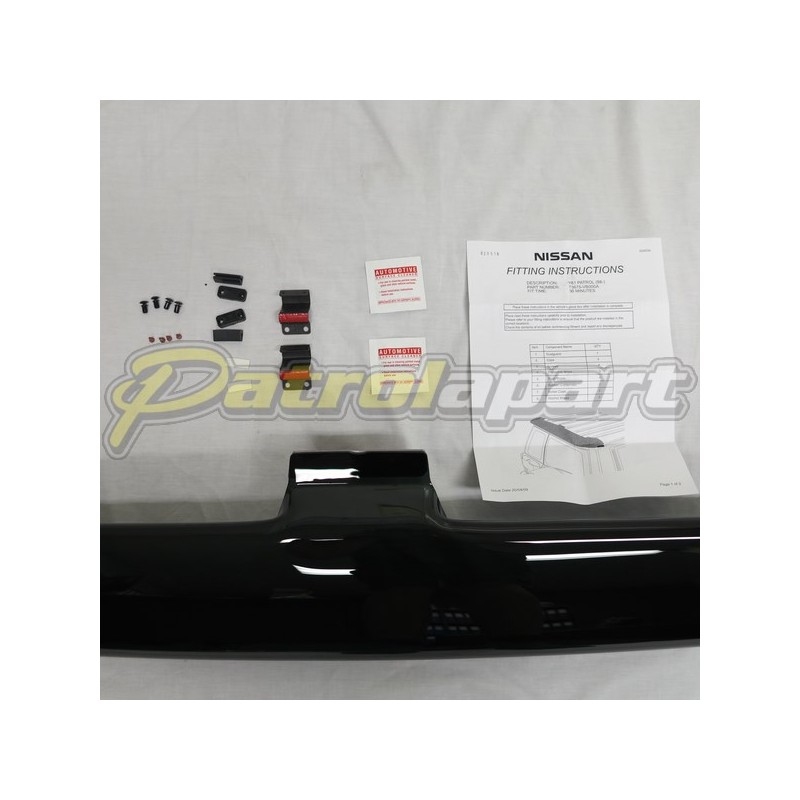 Genuine Nissan Wind Dust Deflector Suit ALL GU Y61 Patrol Rear